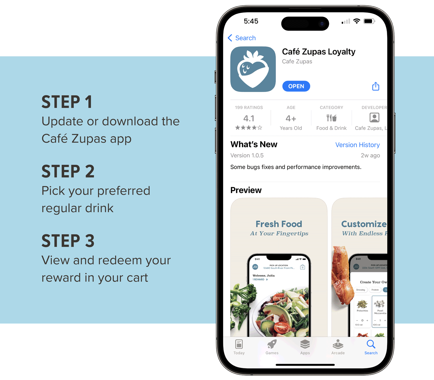 🥤 Take a FREE Drink, On Us - Cafe Zupas