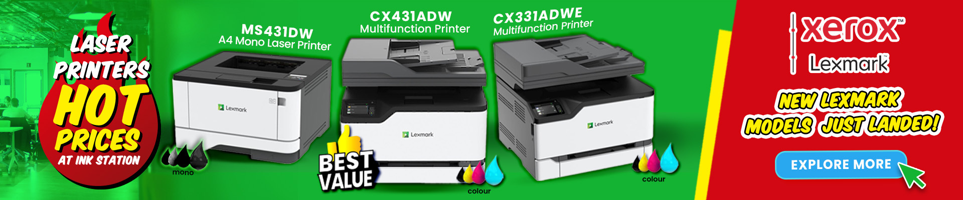 Lexmark Printers by Xerox - Delivering Lexmark Printers Australia Wide
